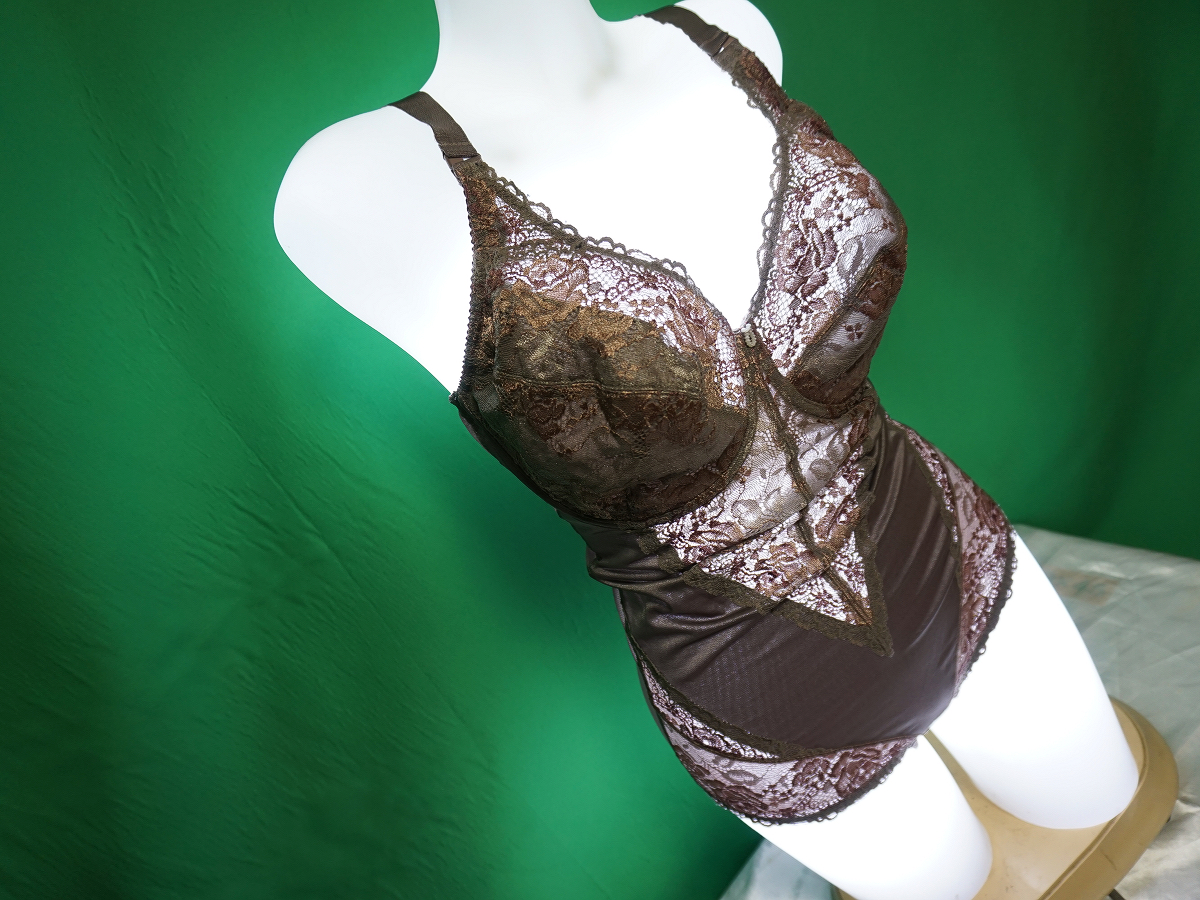 代購代標第一品牌－樂淘letao－2778♪ちょっと訳あり☆ワイヤーカップボディスーツE80? グレー系